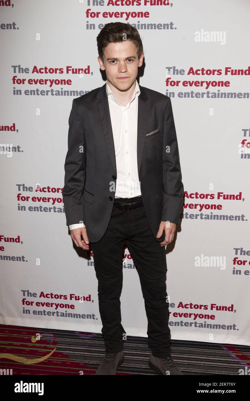 Sam Clemmett at the annual "The Actors Fund" held on May 14, 2018 at ...