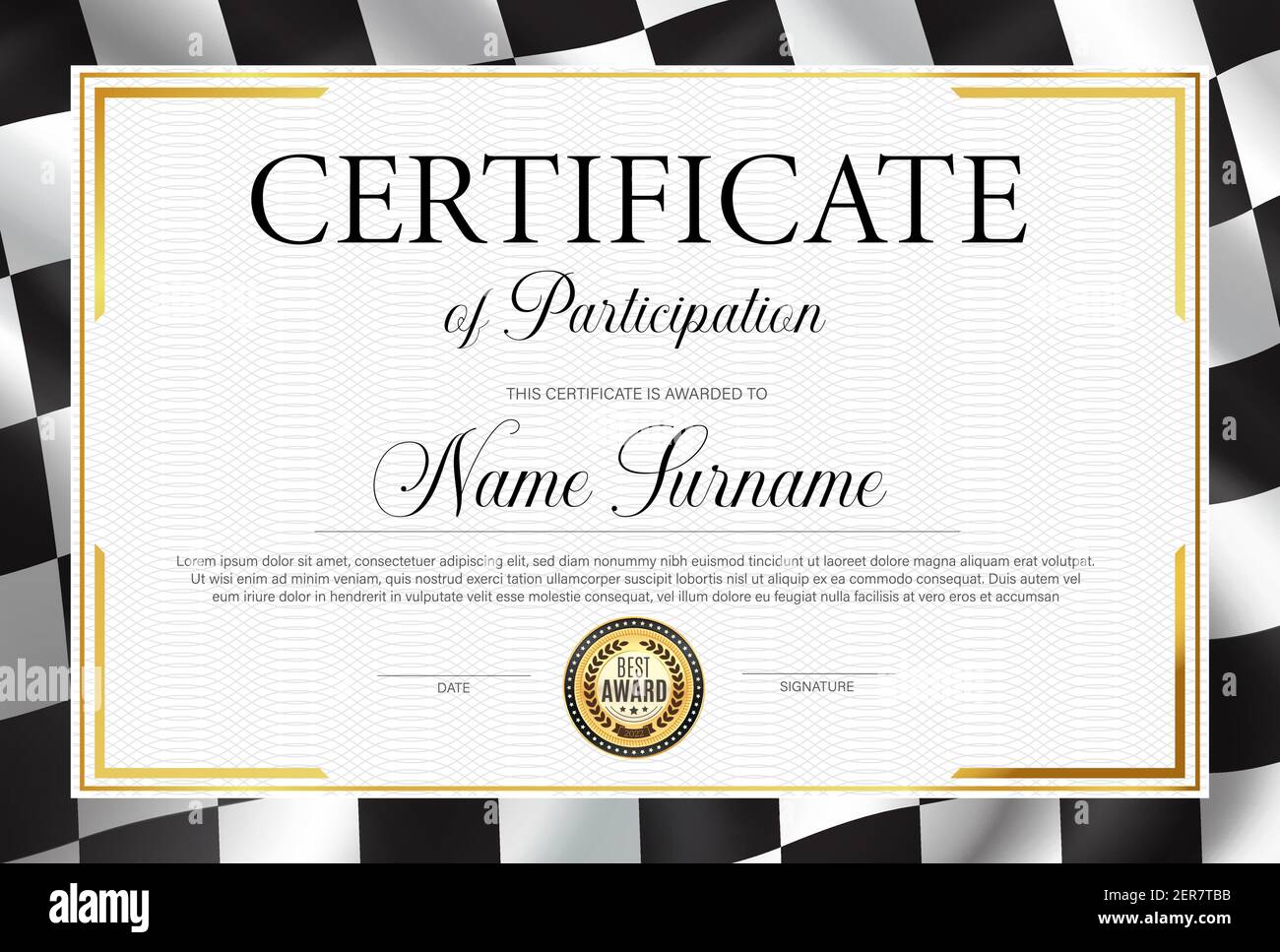 Contest Certificate Of Participation Certificate Of Participation 4