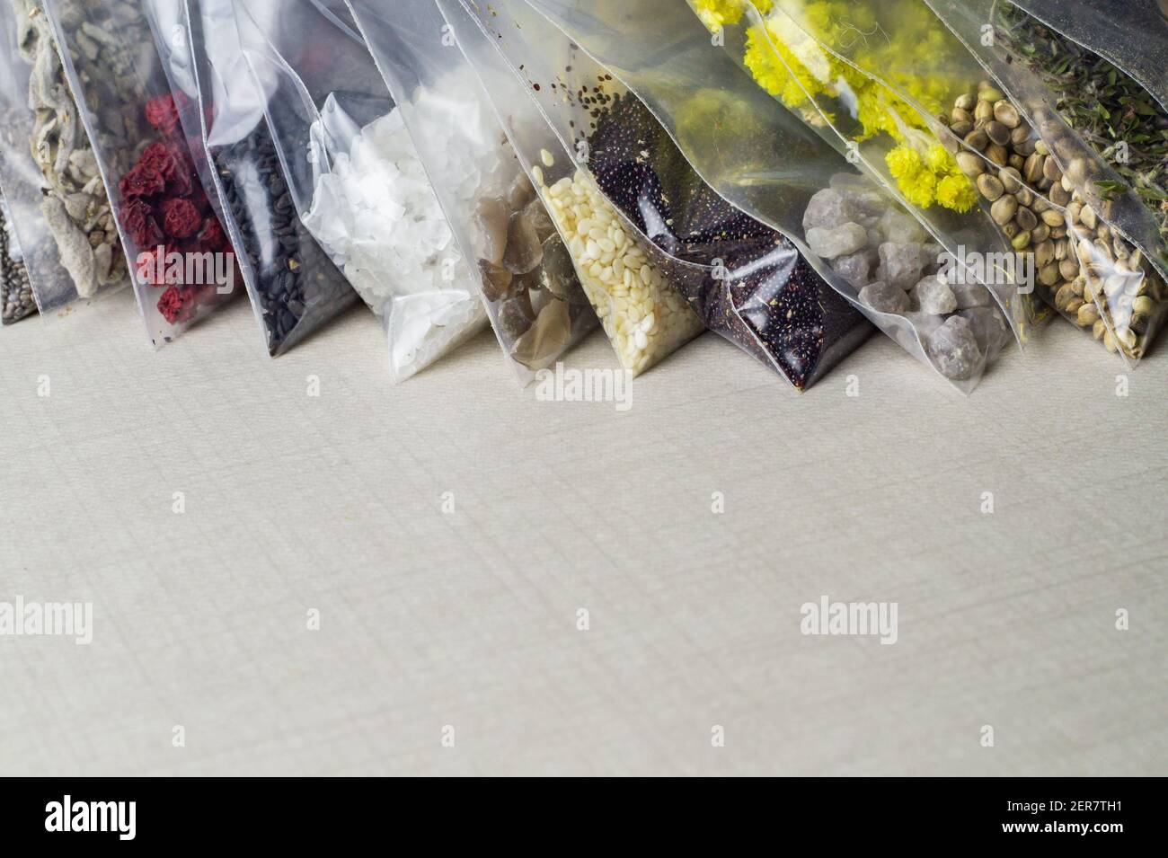 Packaged herbal and mineral ingredients and components for creating ...