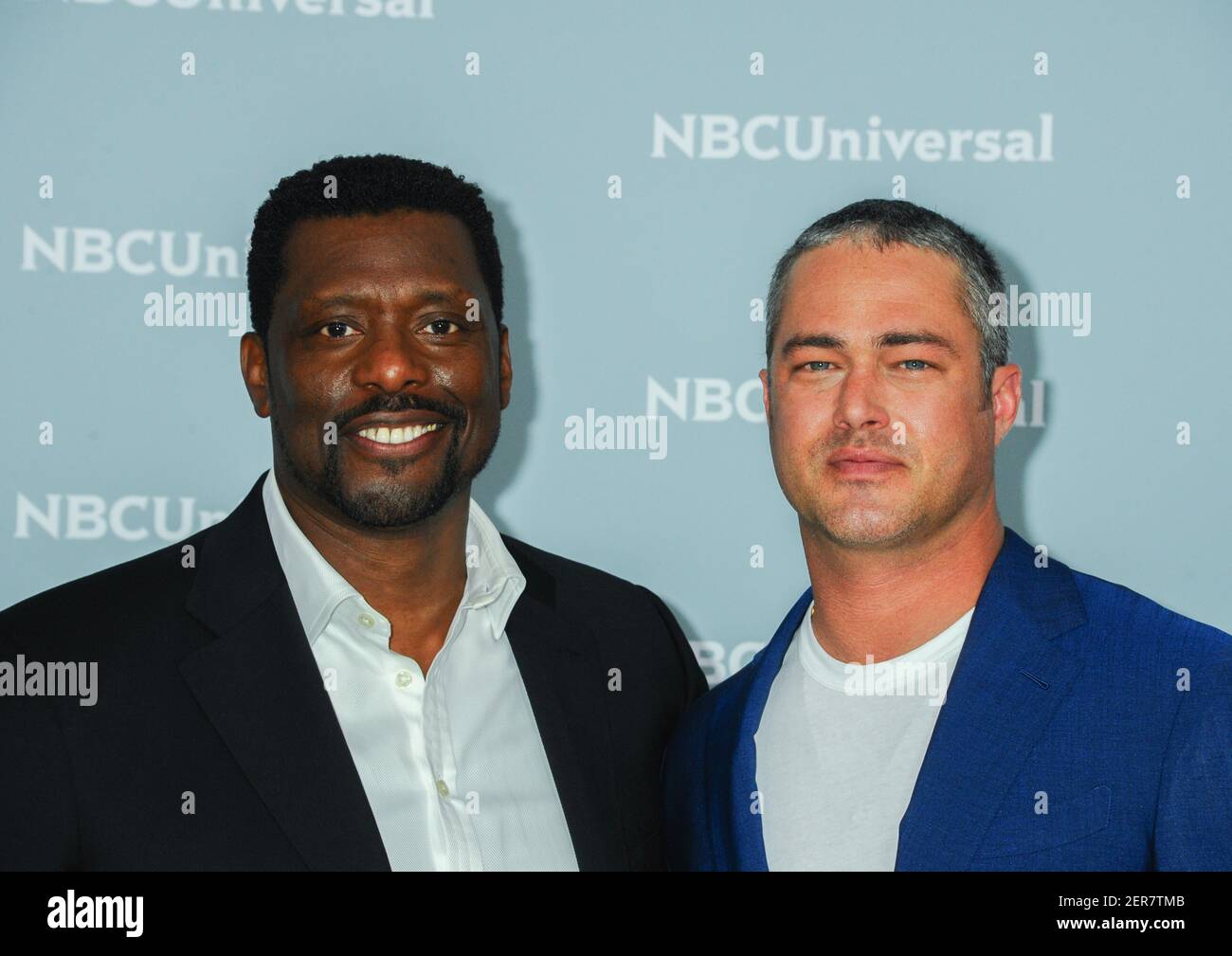 Taylor Kinney, Eamonn Walker arrives to the 2018 NBC Universal Upfront ...