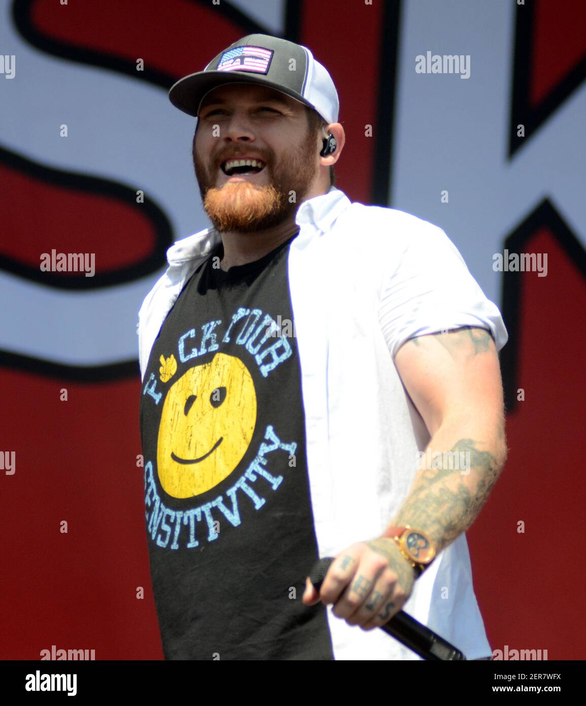 May 13, 2018: Lead singer Danny Worsnop of the band Asking Alexandria ...