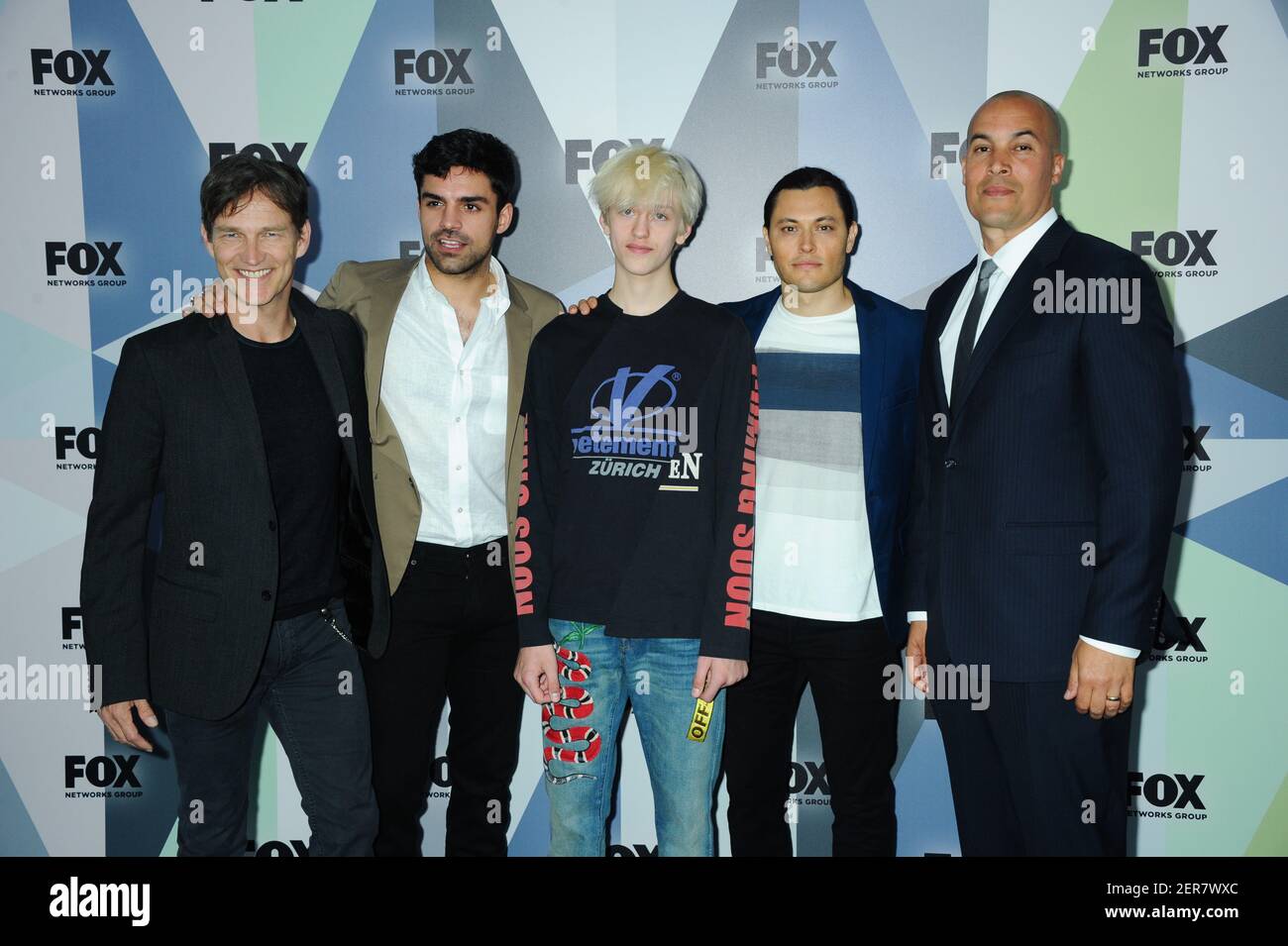 Stephen Moyer, Percy Hynes White, Sean Teale, Coby Bell arrives to the ...