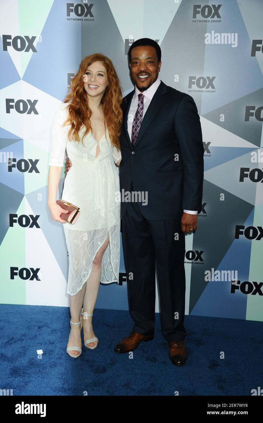 Rachelle LeFevre, Russell Hornsby arrives to the 2018 FOX Networks ...