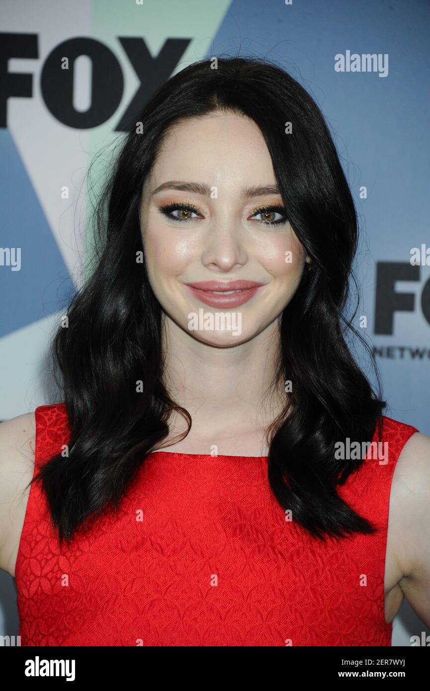 Emma Dumont arrives to the 2018 FOX Networks Upfront, held at Central ...