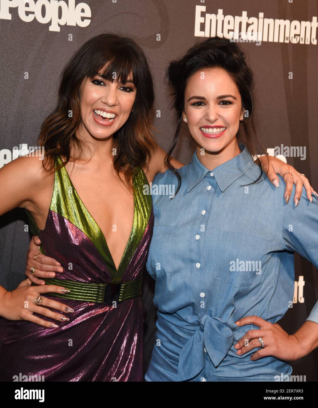 Stephanie Beatriz and Melissa Fumero attend Entertainment Weekly ...