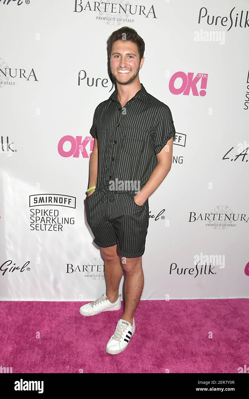 Jeff Perla of The Travelin Bum attends the OK! Magazine's Summer Kick ...