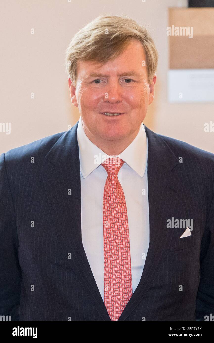 King Willem Alexander during the presentation of the Franklin D ...