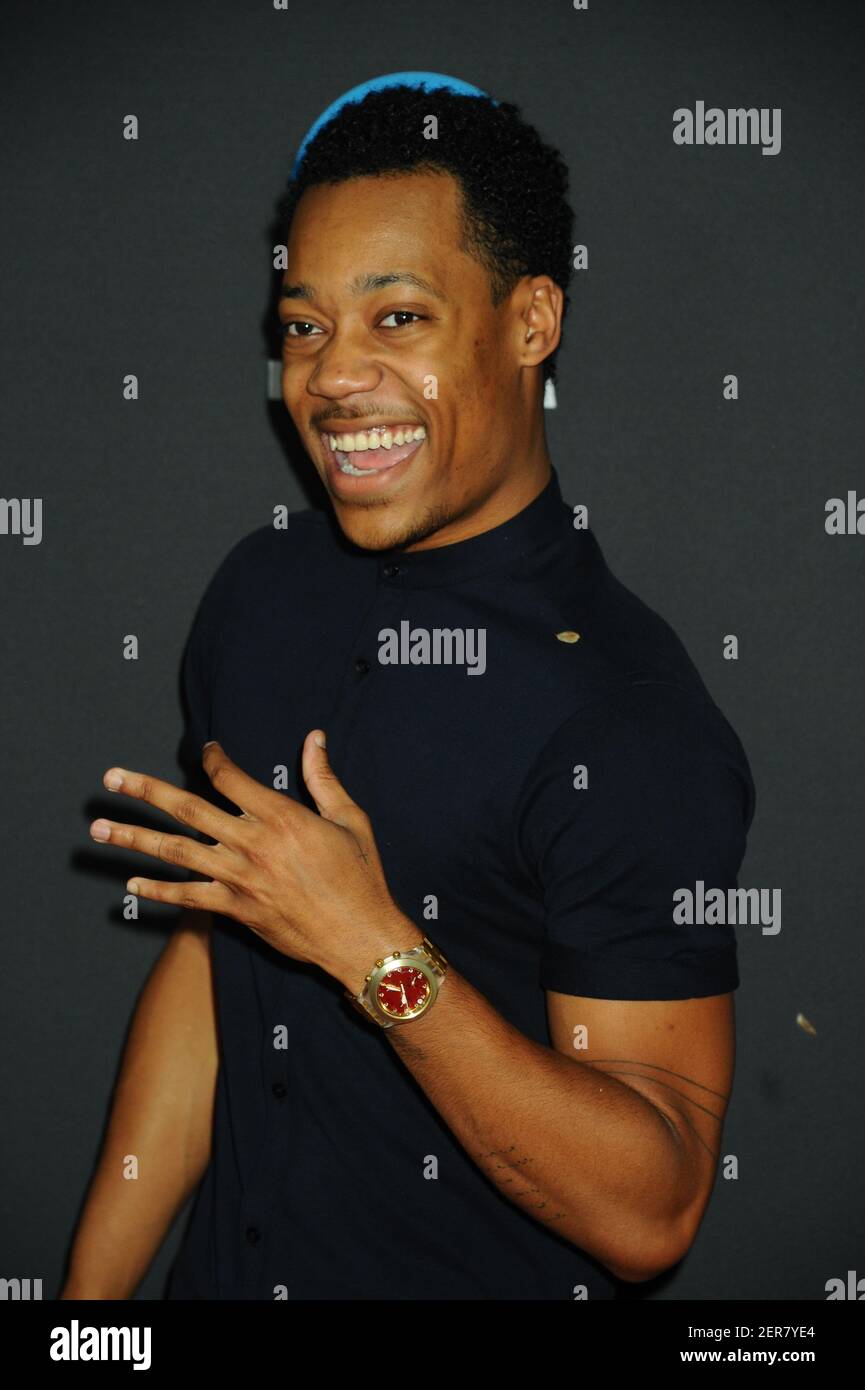 Tyler James Williams arrives to the 2018 ABC Disney Upfront ...