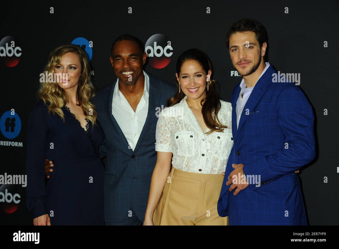 Mary McCormack, Jason George, Jaina Lee Ortiz, Alberto Frezza arrives to the 2018 ABC Disney ...
