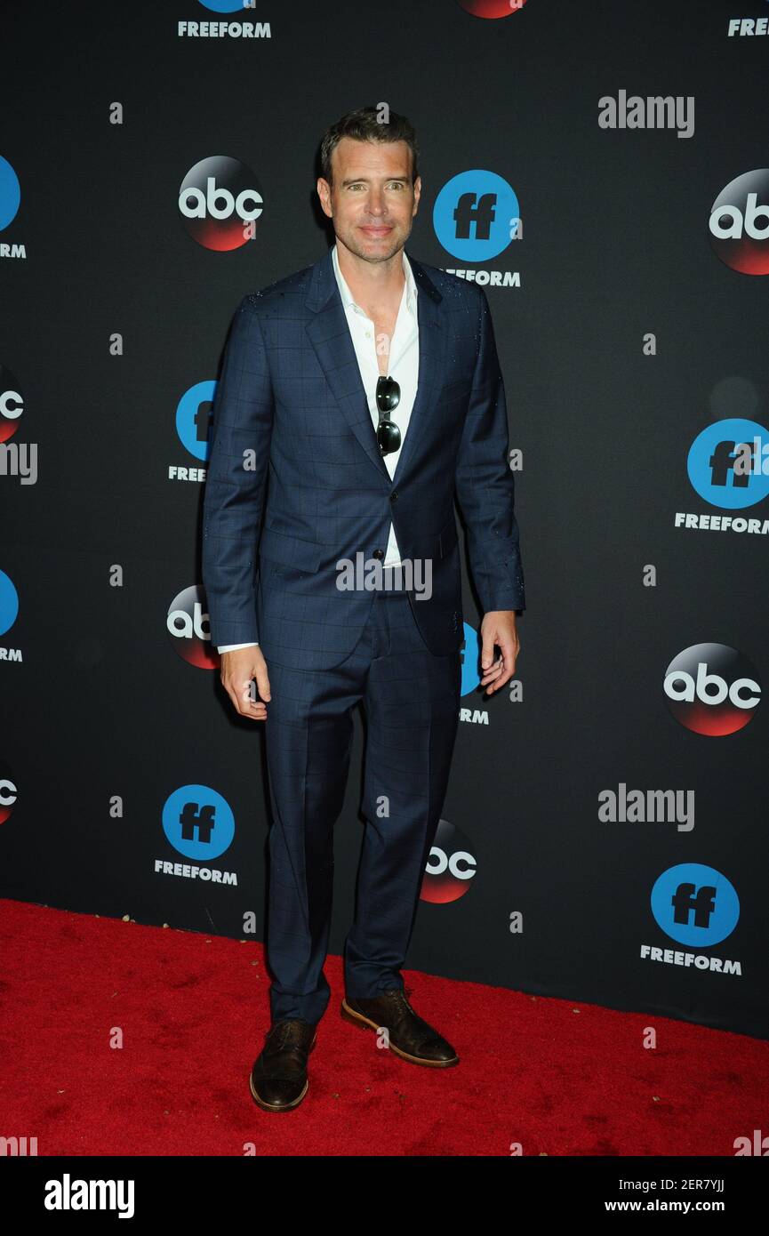 Scott Foley arrives to the 2018 ABC Disney Upfront Presentation, held ...