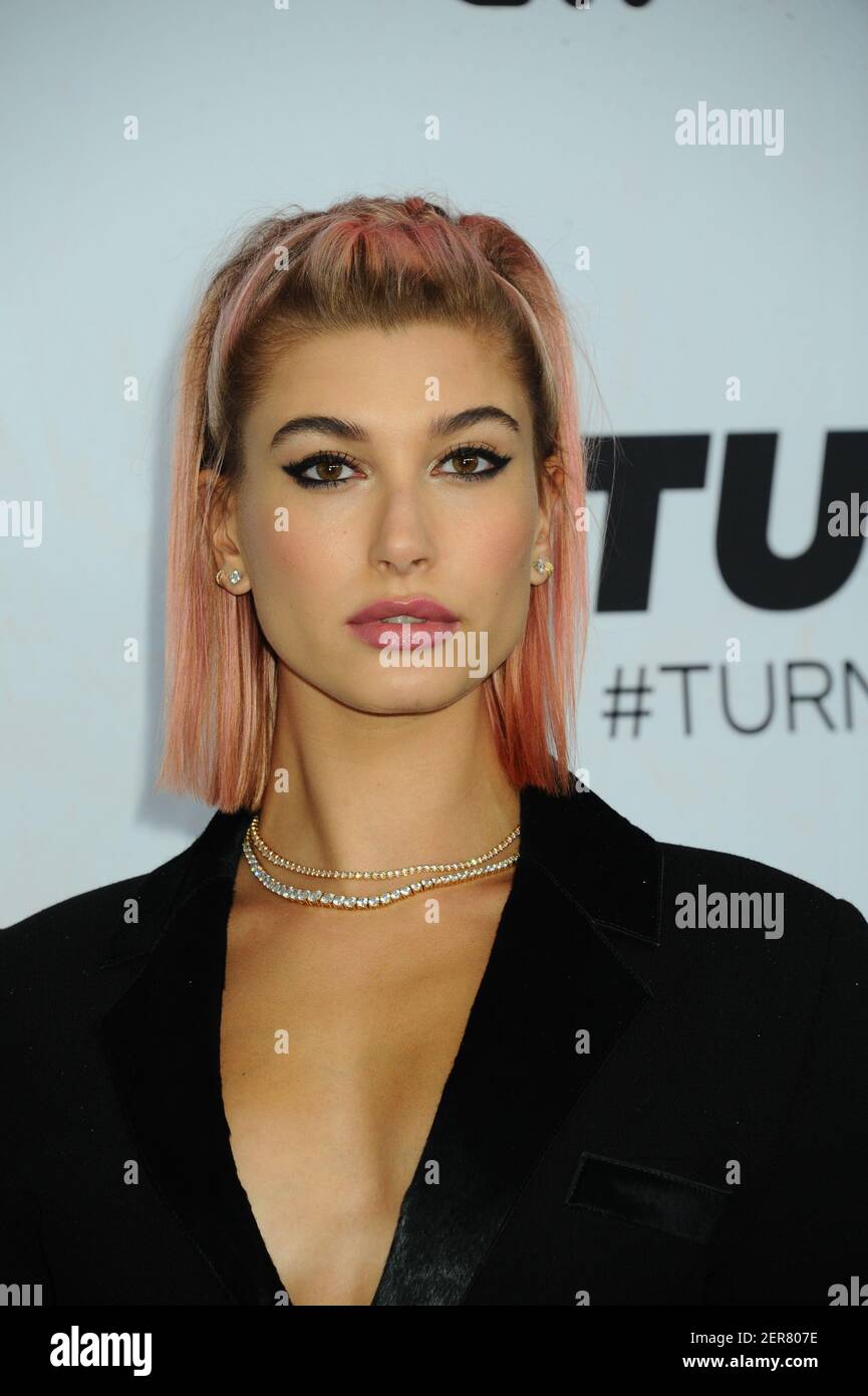 Hailey Rhode Baldwin arrives to the 2018 TURNER Networks Upfront, held ...