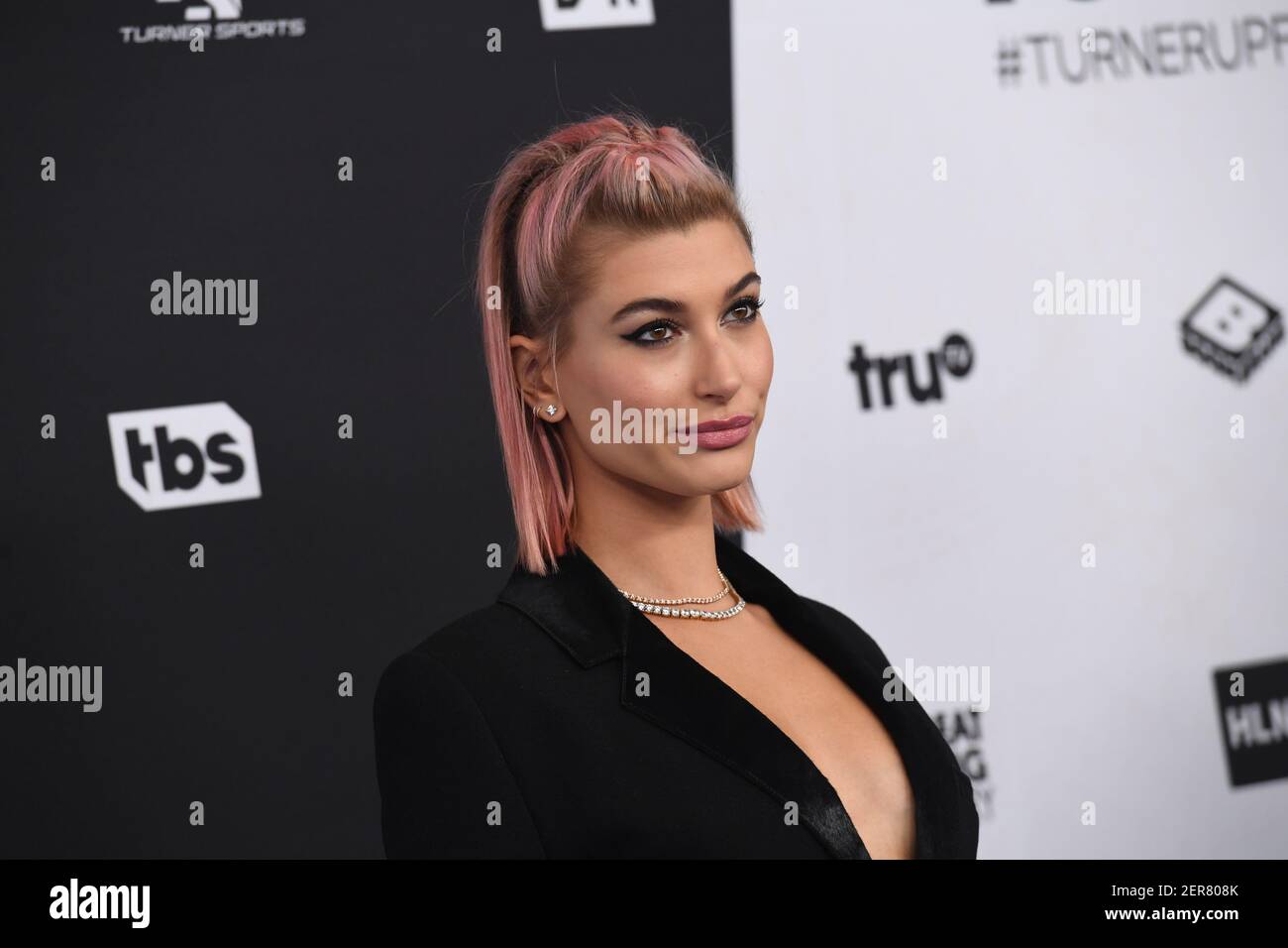 Hailey Rhode Baldwin arrives to the 2018 TURNER Networks Upfront, held ...