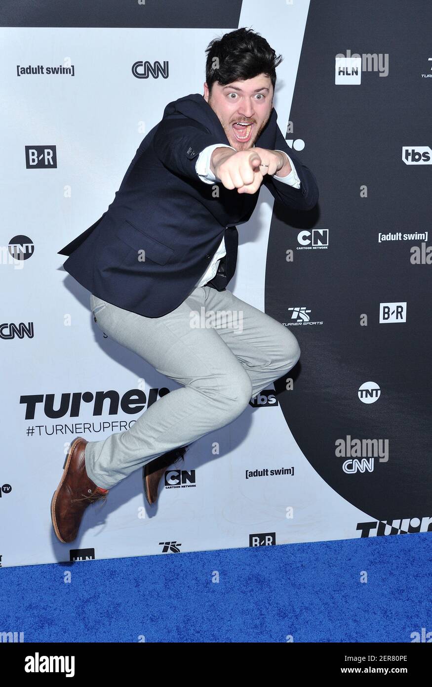 Actor Olan Rogers attends the Turner Networks upfront presentation at ...