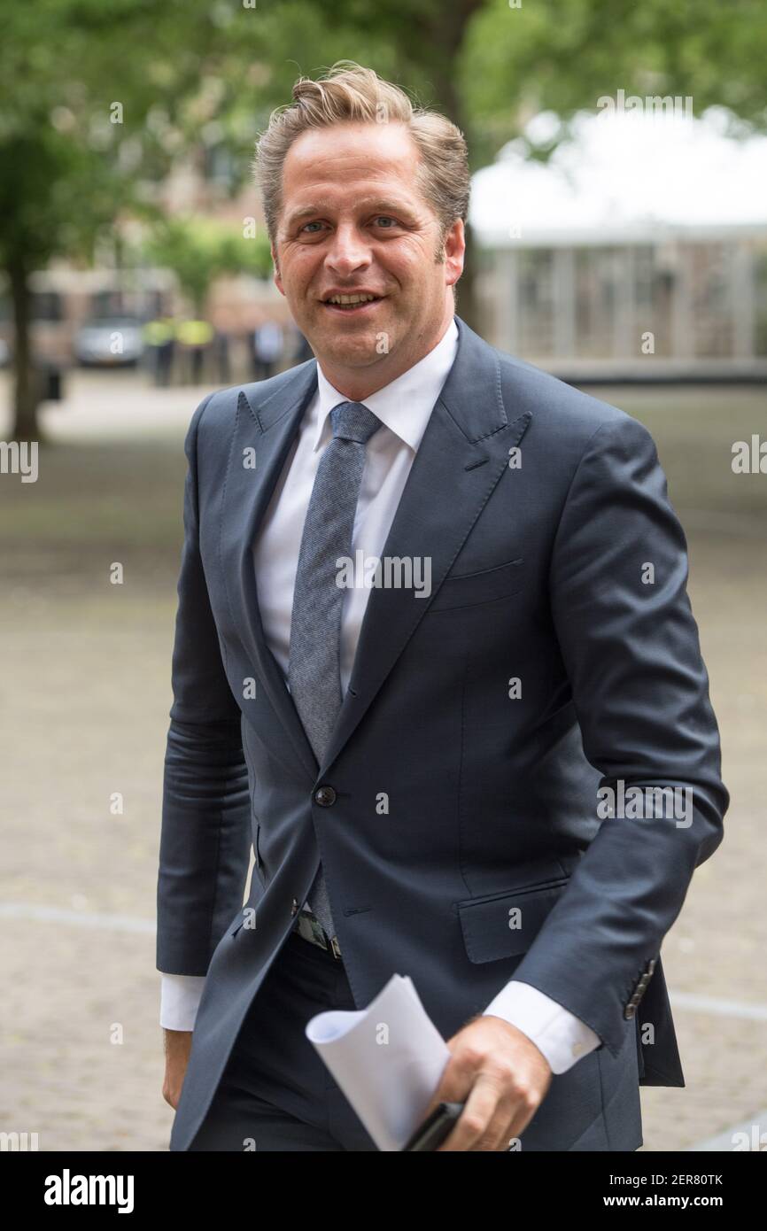 Hugo de Jonge during the presentation of the Franklin D. Roosevelt Four ...