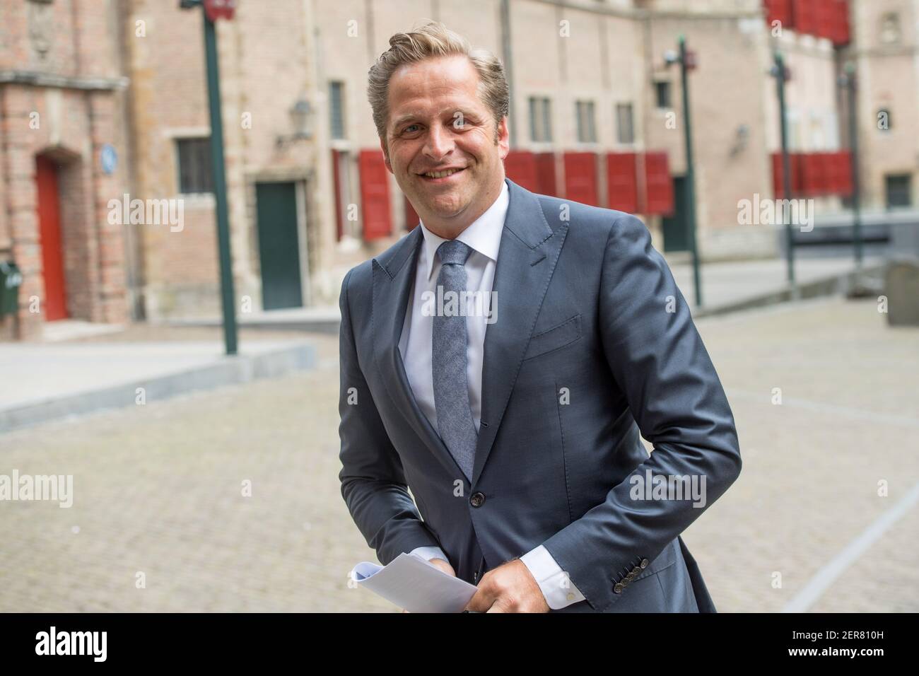 Hugo de Jonge during the presentation of the Franklin D. Roosevelt Four ...