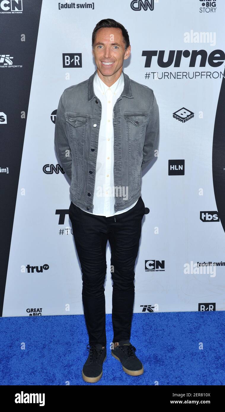 Steve Nash attends the Turner Networks upfront presentation at Madison ...