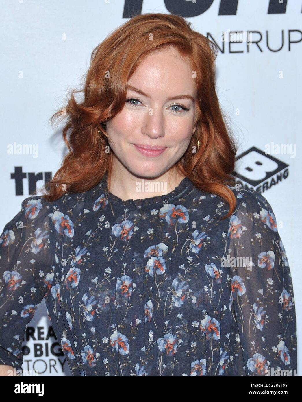 Maria Thayer attends the Turner Networks upfront presentation at ...