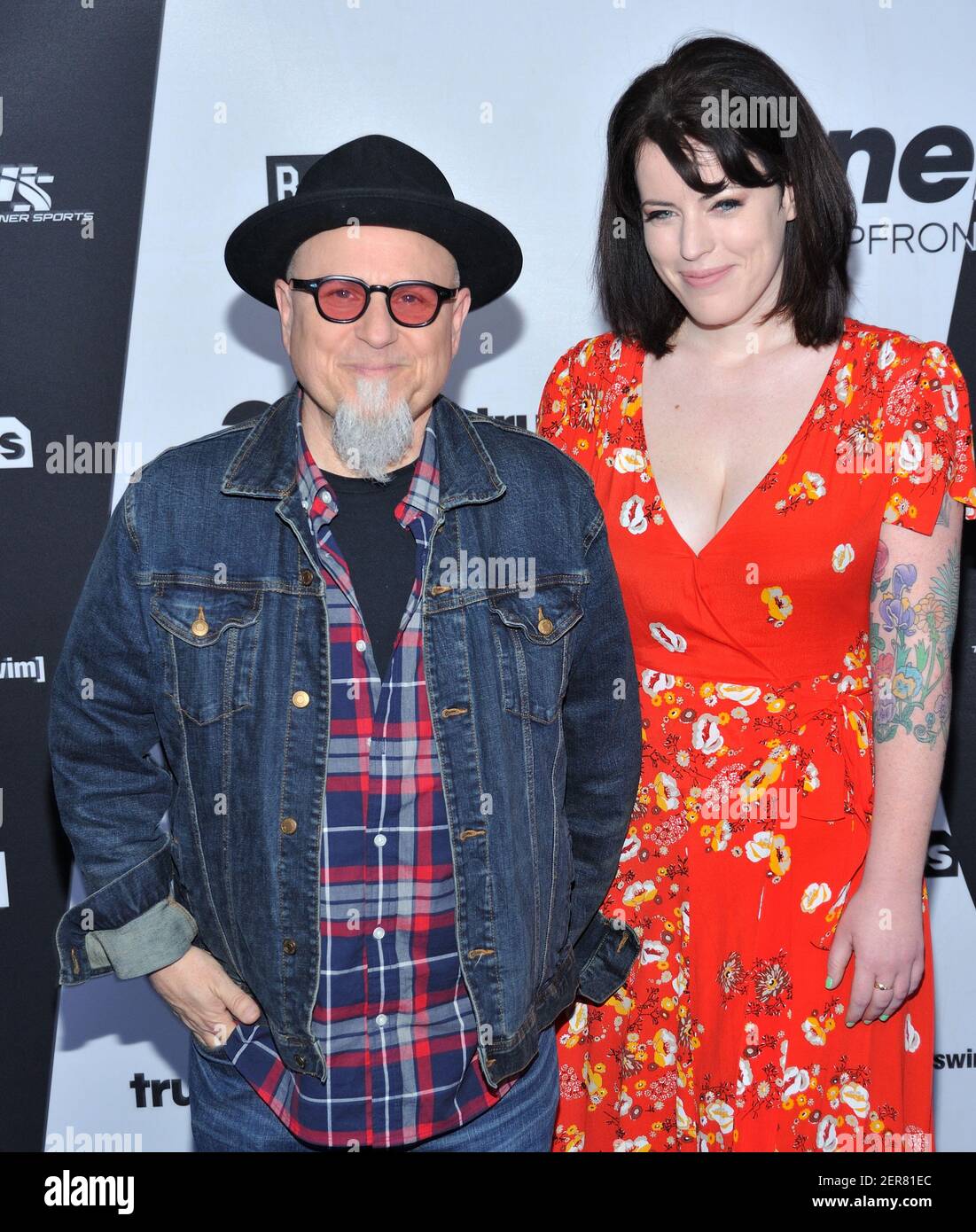 Actor Bobcat Goldthwait (L) attends the Turner Networks upfront ...