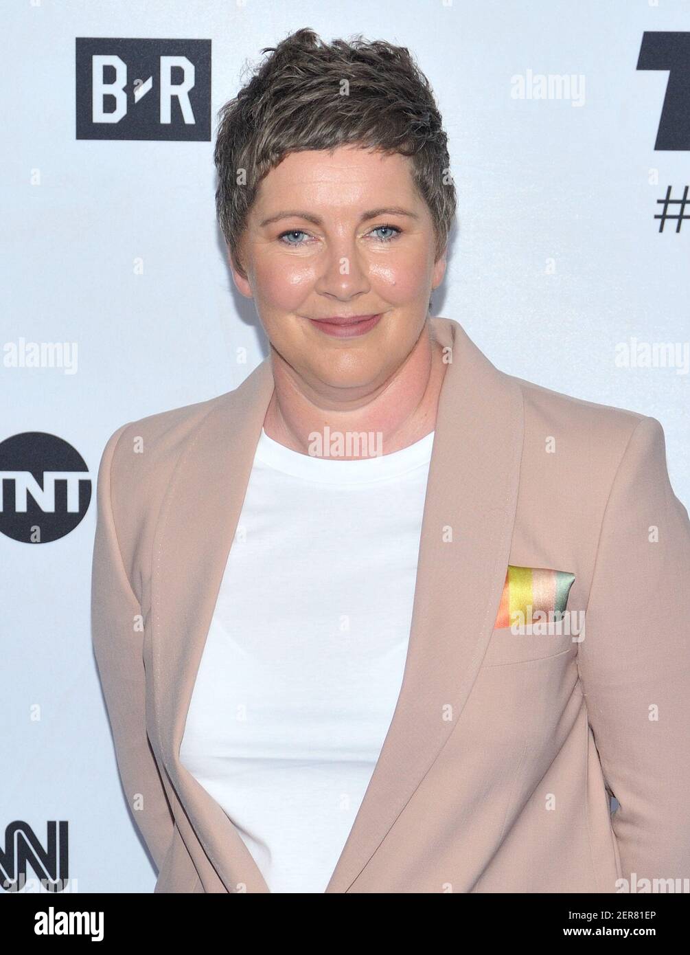 Harriet Warner attends the Turner Networks upfront presentation at ...