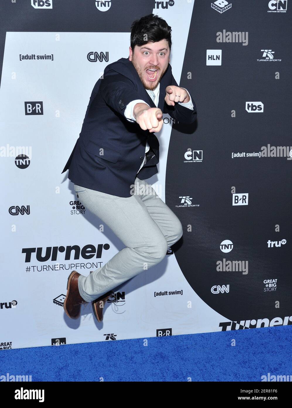 Actor Olan Rogers attends the Turner Networks upfront presentation at ...