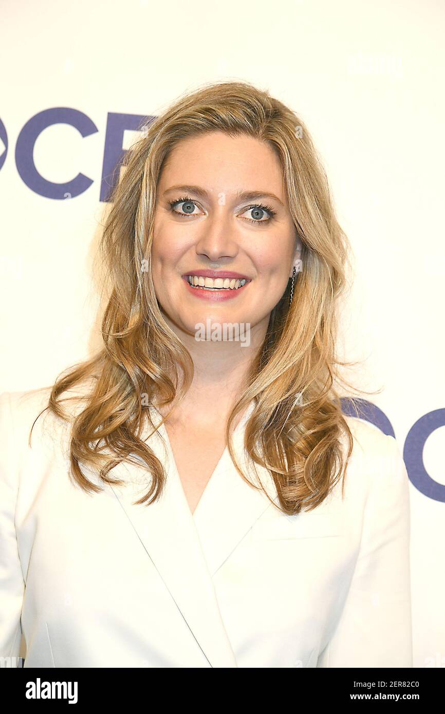 Zoe Perry from Young Sheldon attends the CBS Upfront 2018-2019 at The ...
