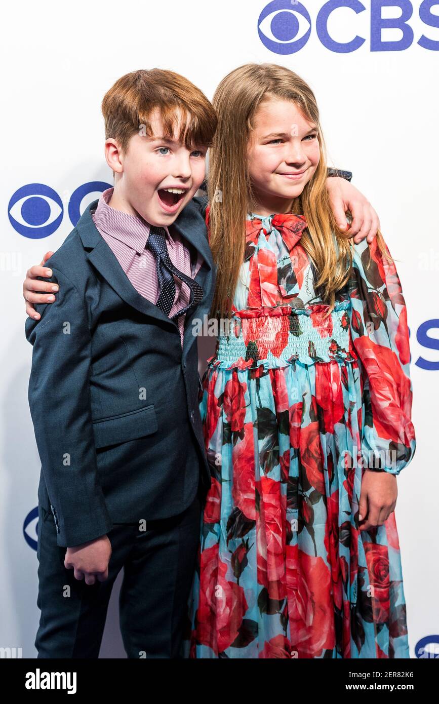 Iain Armitage L And Raegan Revord R Are Seen At Arrivals For The