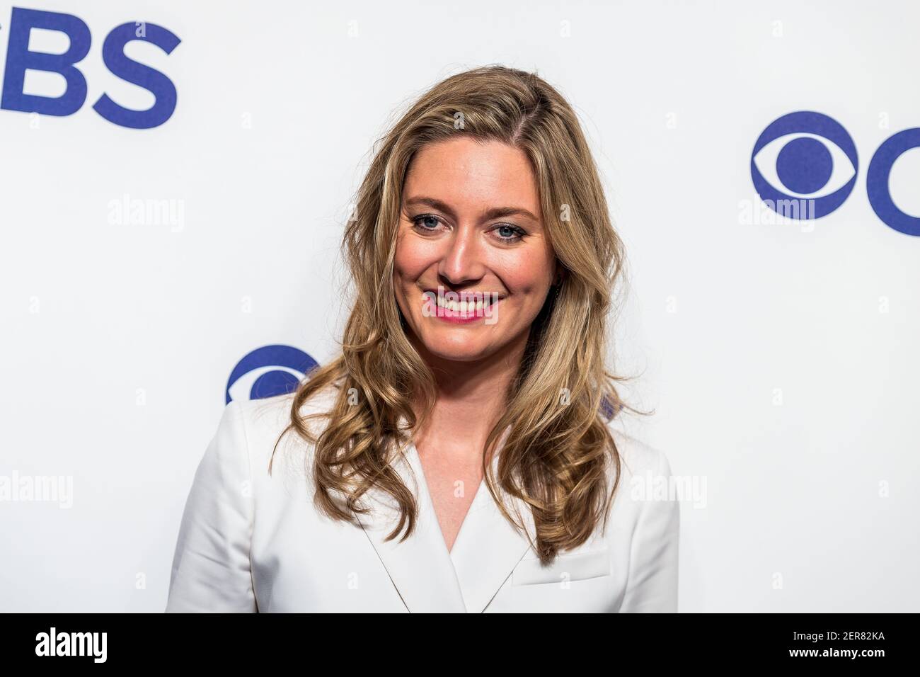 Zoe Perry is seen at arrivals for the 2018 CBS Upfront presentation ...