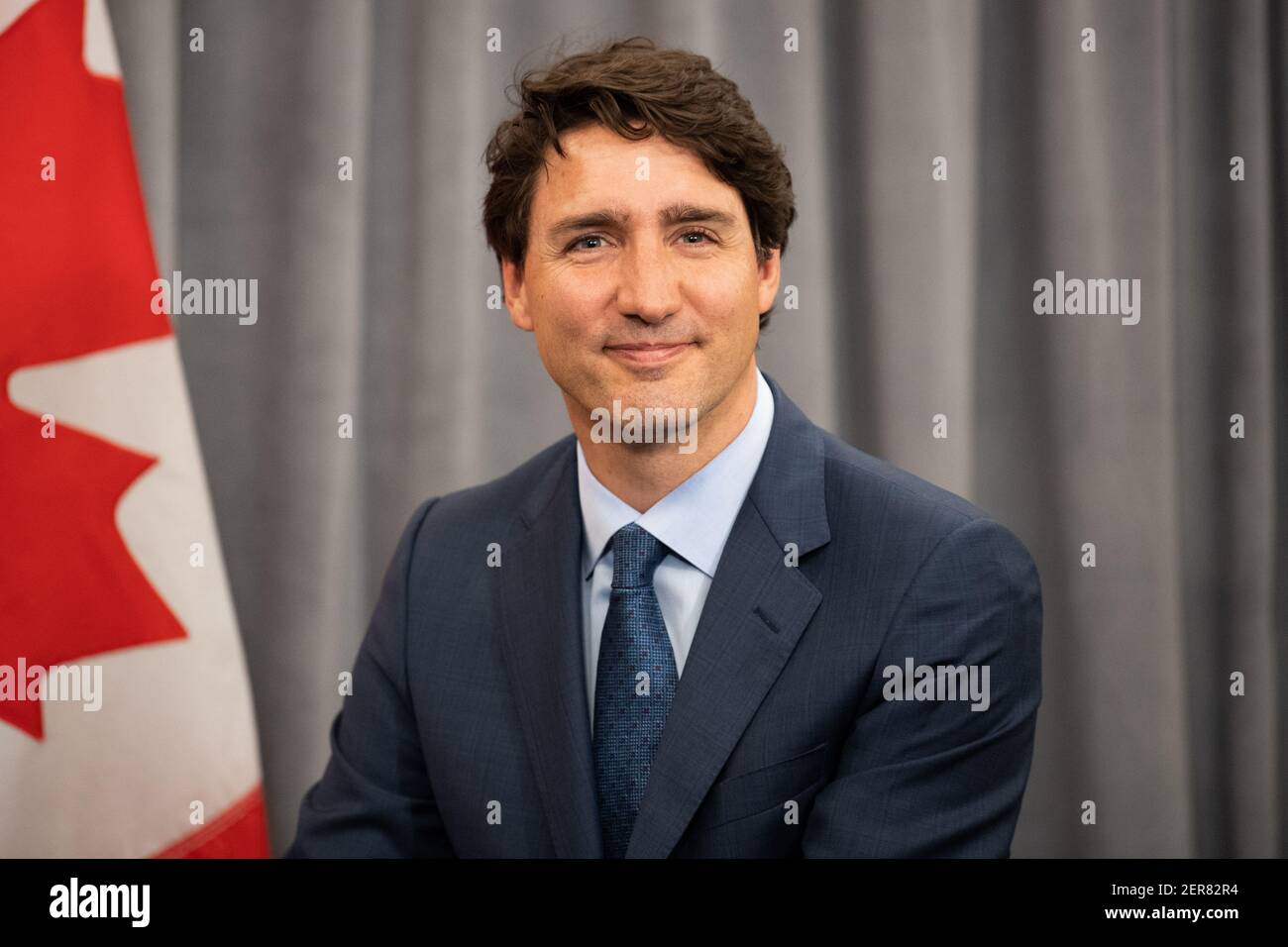 Justin Trudeau, Prime Minister of Canada, at the Grand Hyatt hotel in ...