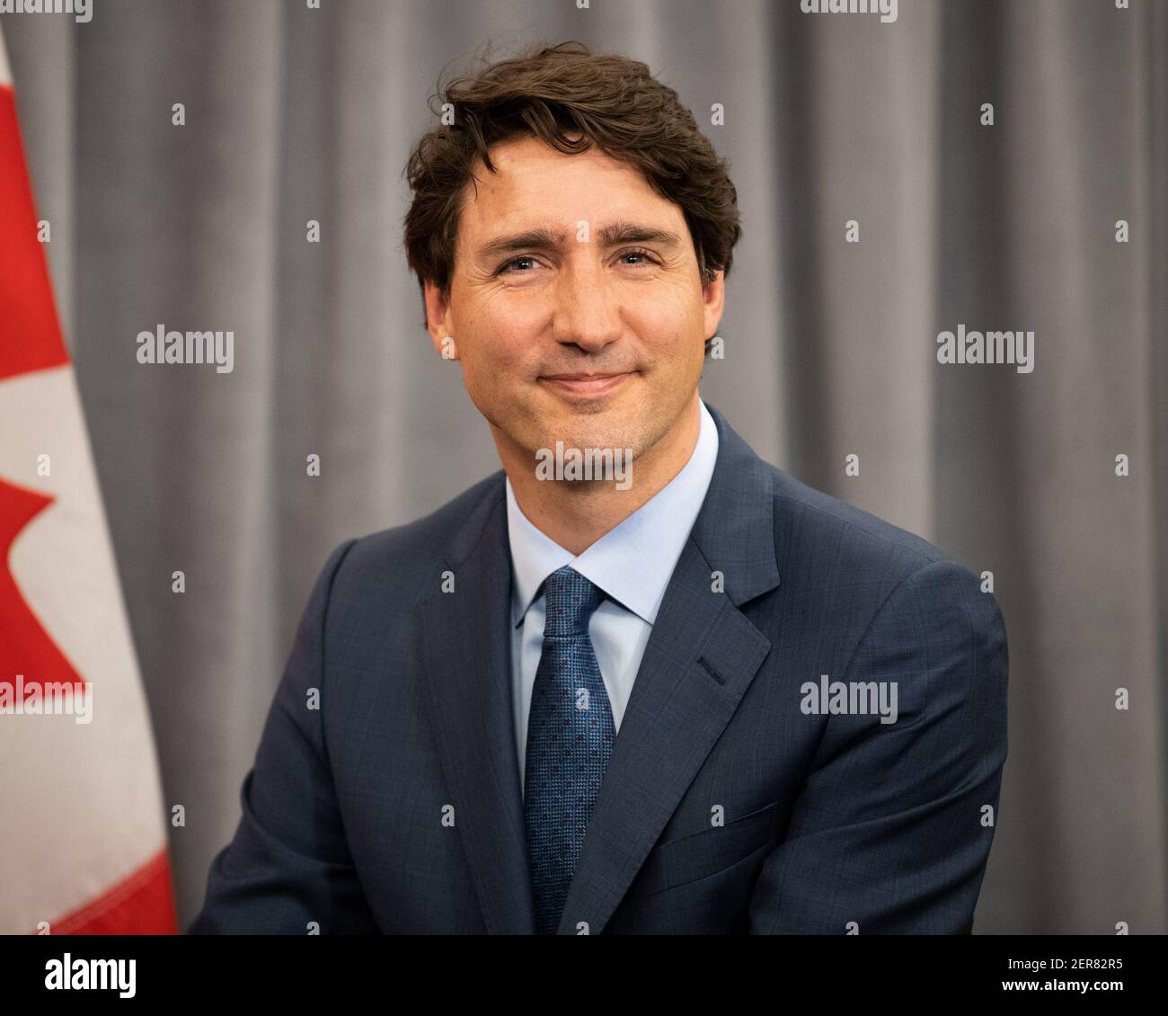 Justin Trudeau, Prime Minister of Canada, at the Grand Hyatt hotel in ...