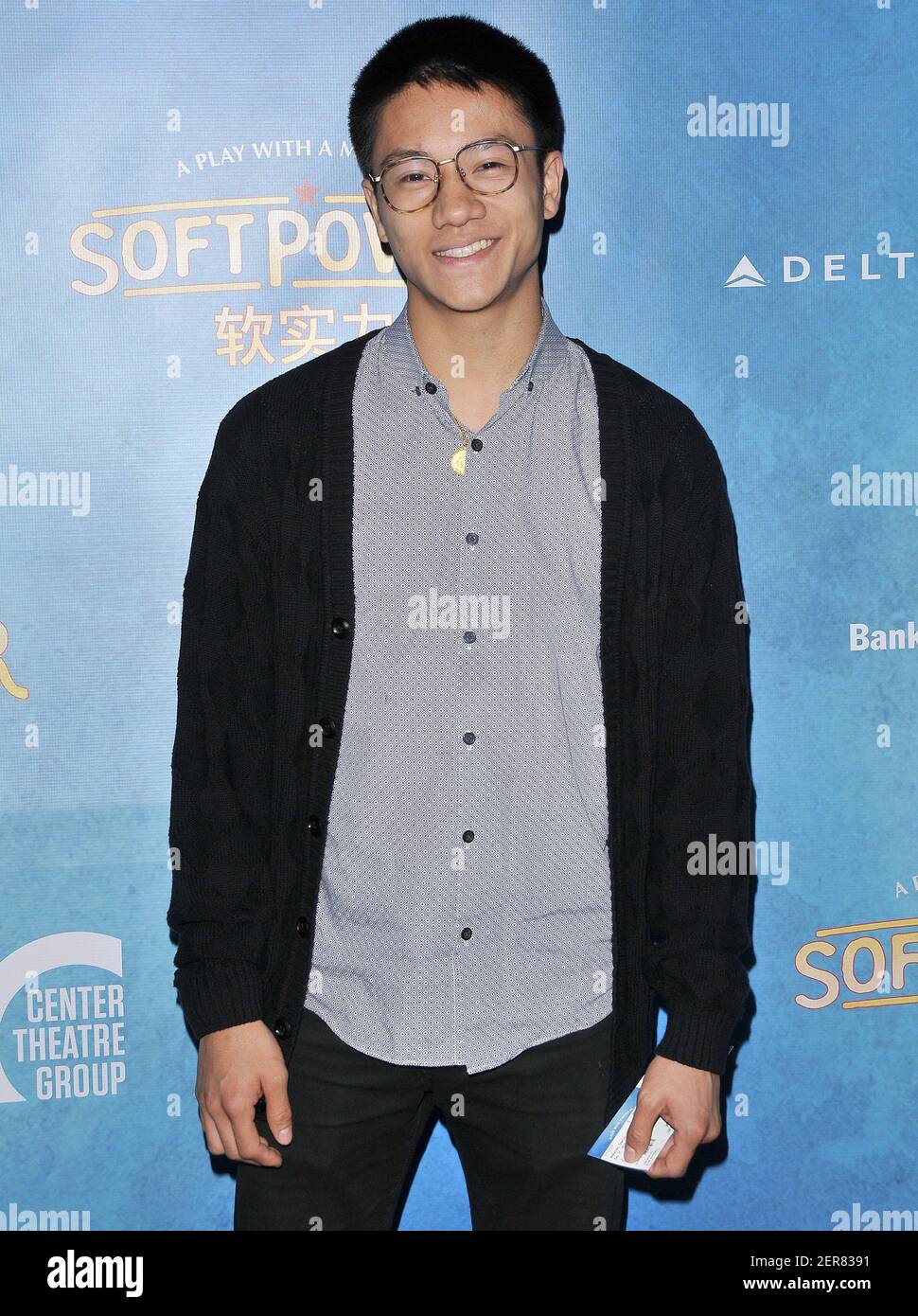 Brandon Soo Hoo arrives at the "Soft Power" Opening held at the ...