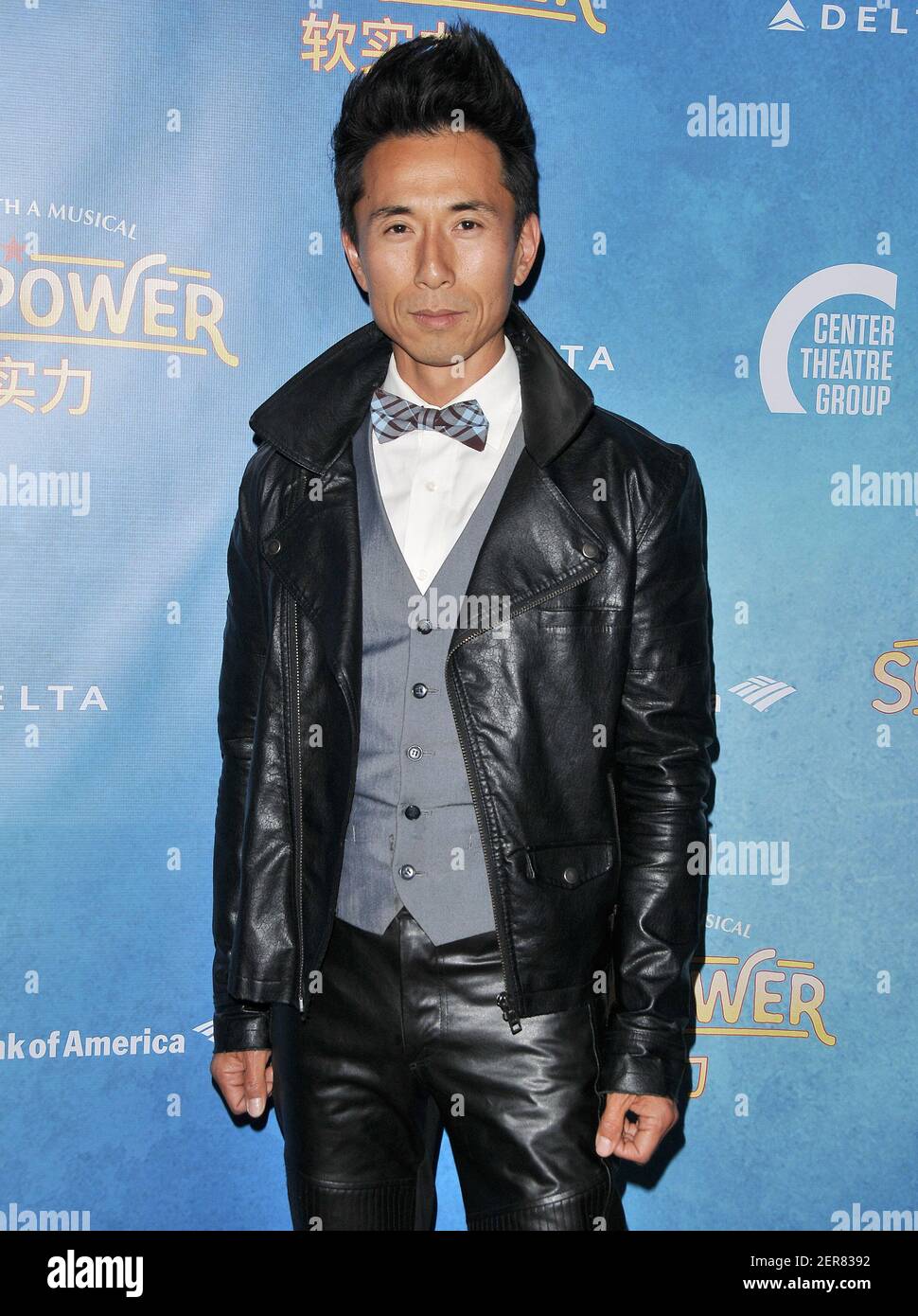 James Kyson arrives at the "Soft Power" Opening held at the Ahmanson ...