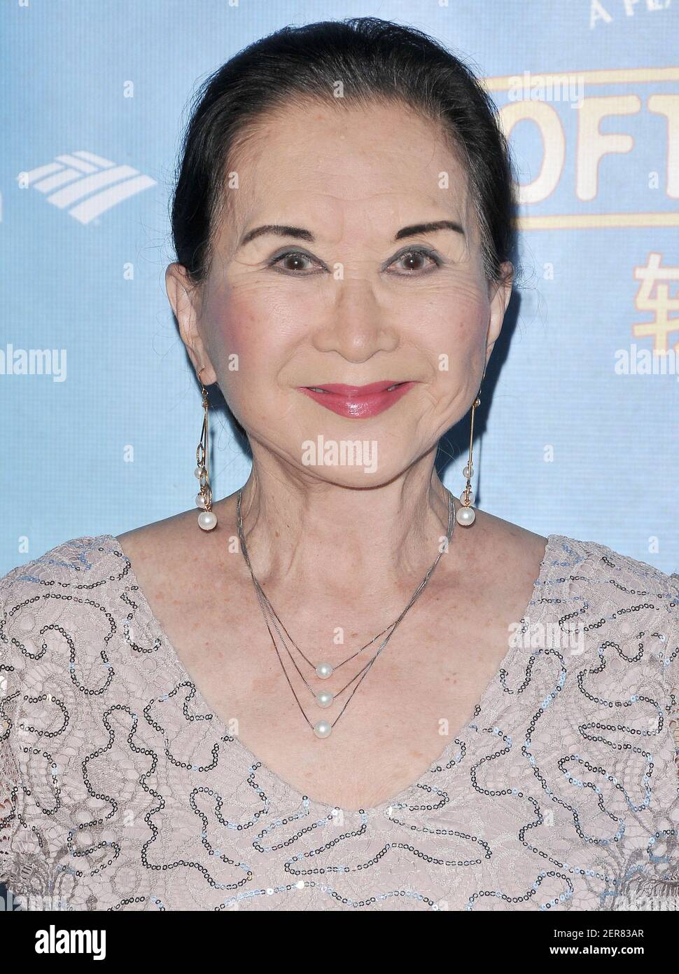 Lucille Soong arrives at the "Soft Power" Opening held at the Ahmanson ...