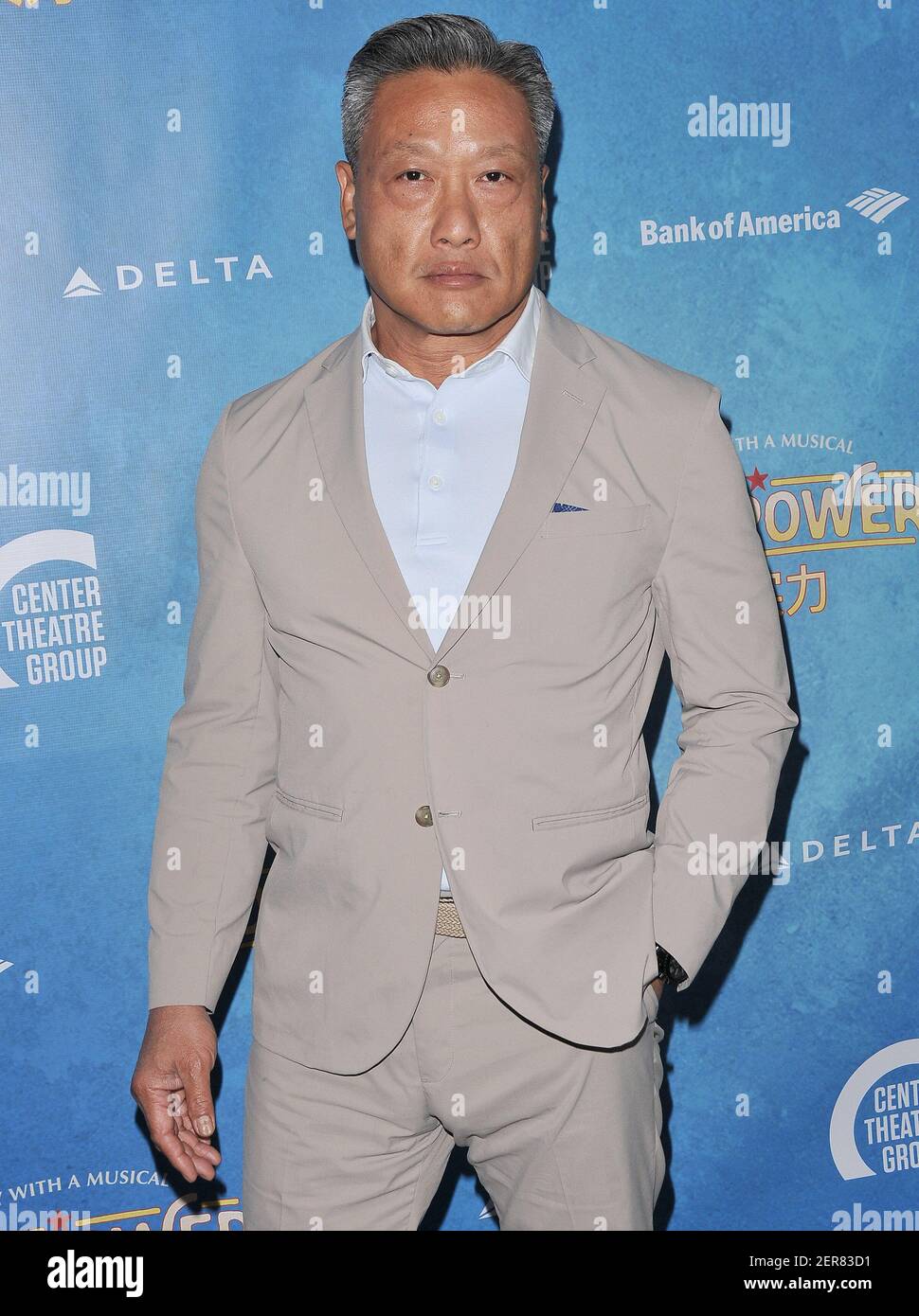 Kelvin Han Yee arrives at the "Soft Power" Opening held at the Ahmanson ...