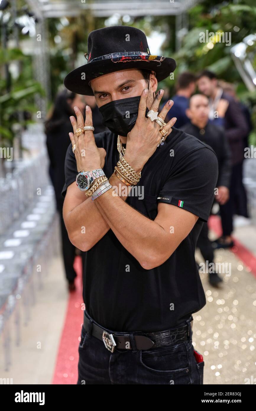 Alec Monopoly attends the Phillip Plein 'Dynasty' Women's & Men's ...