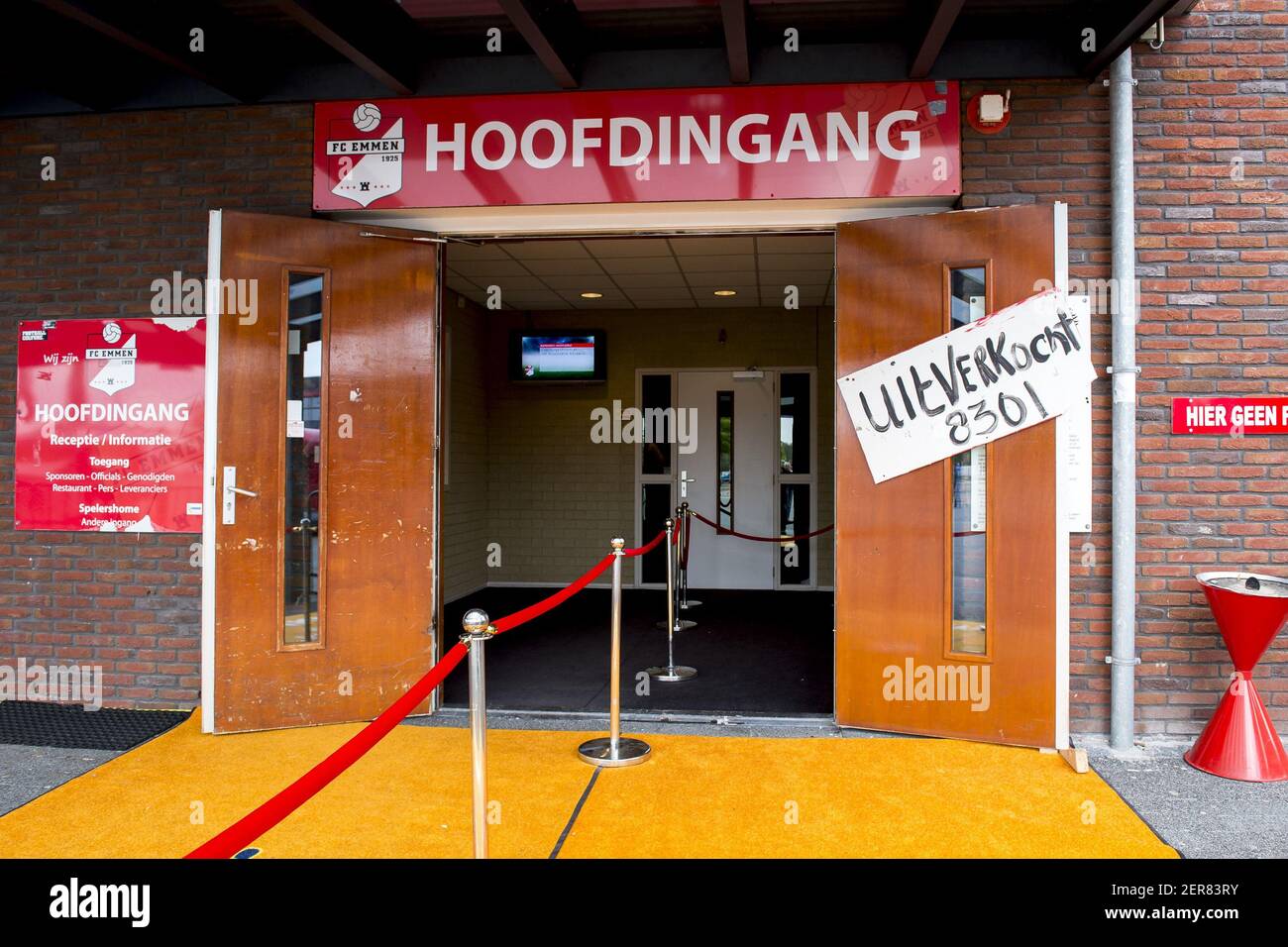 EMMEN, 17-05-2018, FC Emmen - Sparta, Stadium De Oude Meerdijk, Season ...