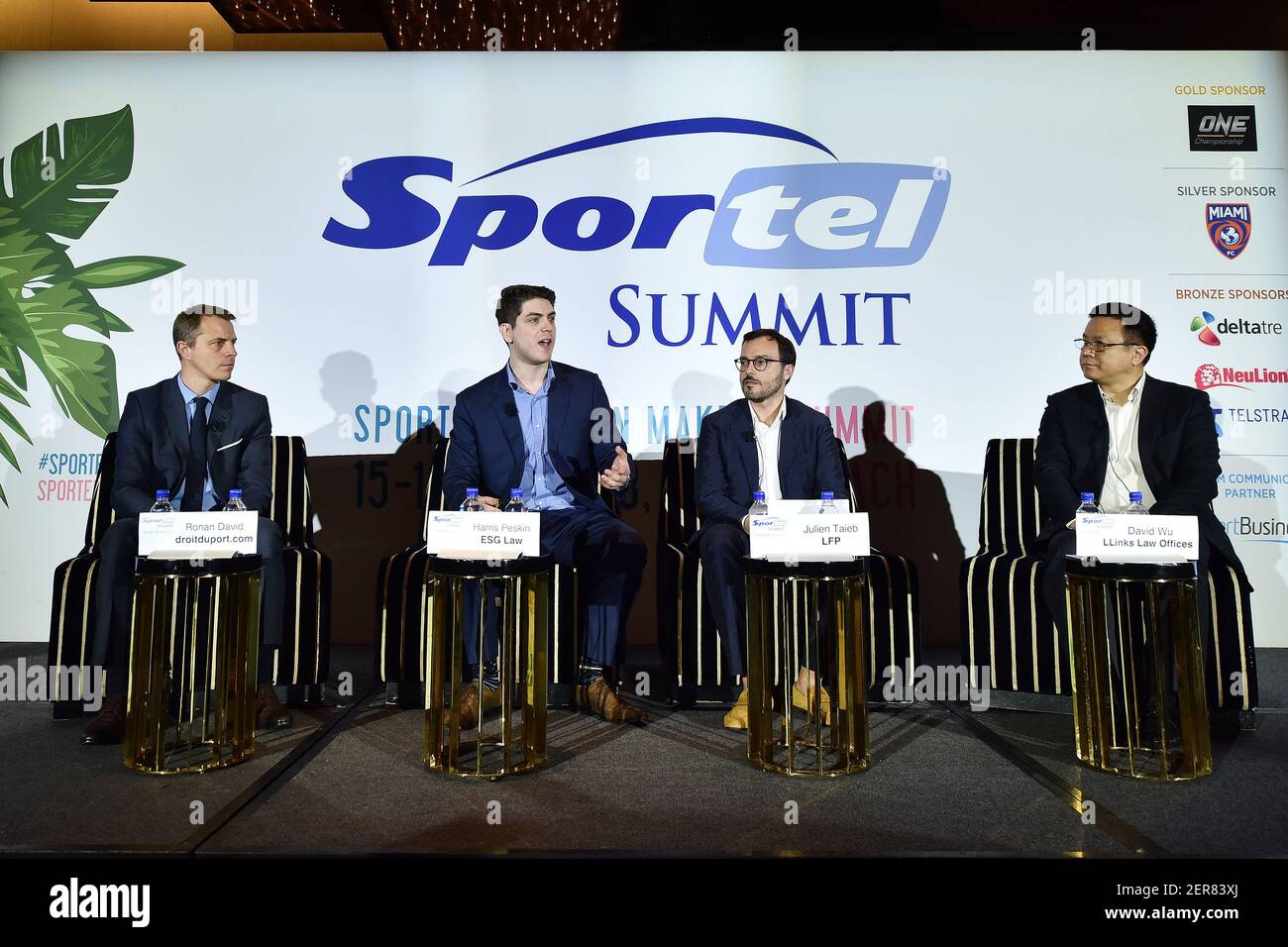 (L-R) Ronan David, Chief Editor, droitdusport.com and & Football Legal ...