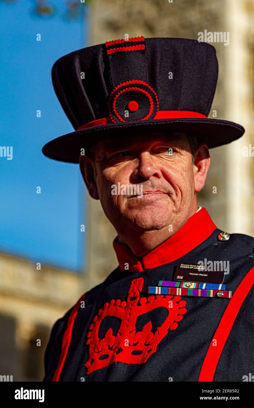 London, UK 11-18-2012: Closeup face portrait of a white middle aged ...