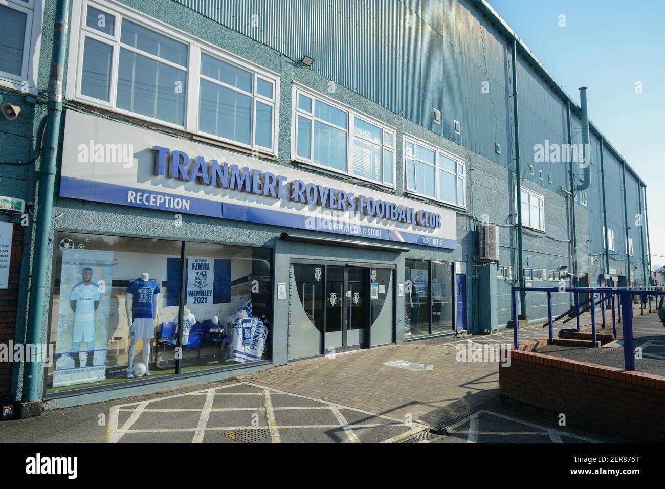 Outside prenton park hi-res stock photography and images - Alamy