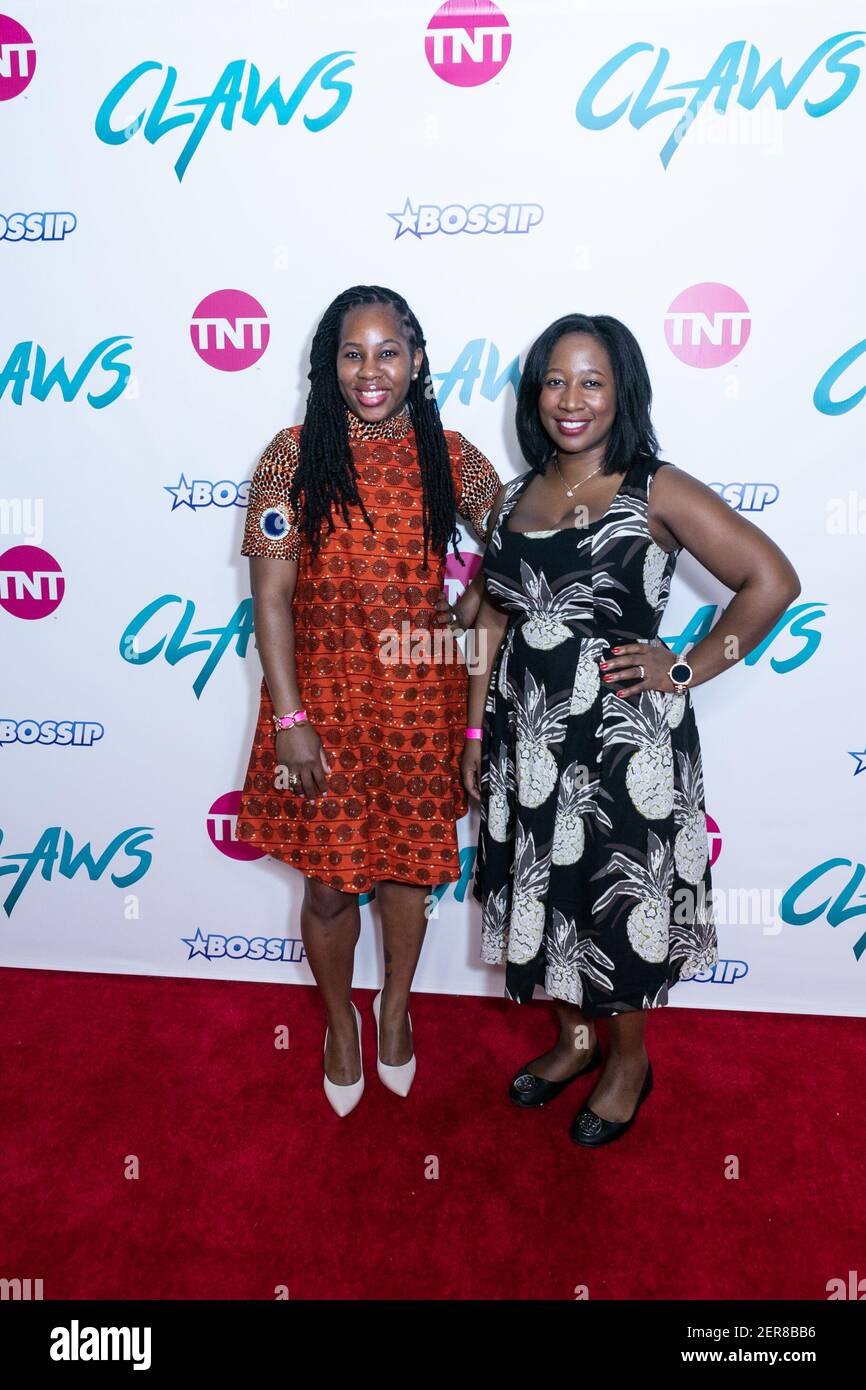 (L-R): Christian Dorisca, and Jennifer Cunningham, Bossip senior editor ...