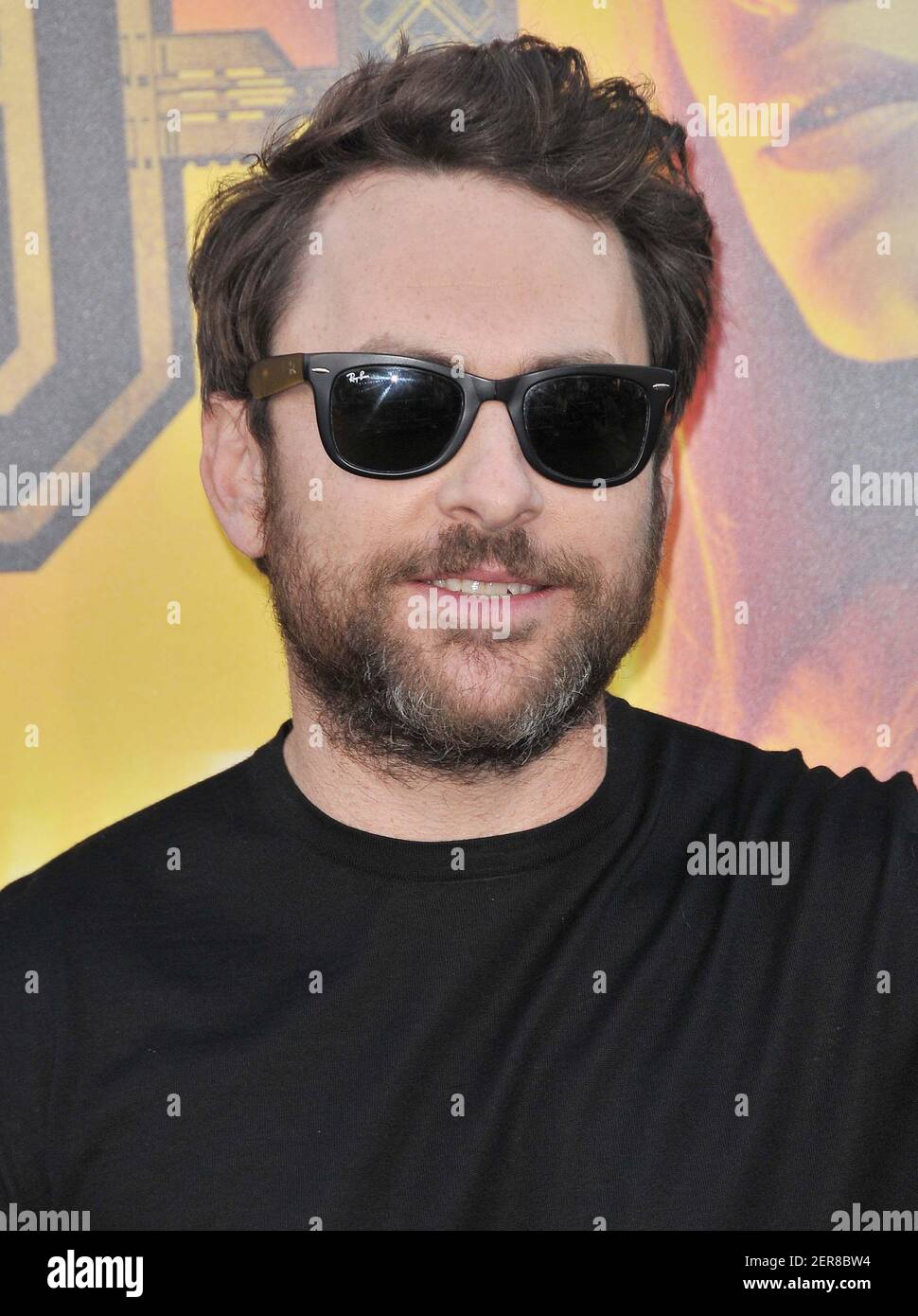 Charlie Day arrives at the "Hotel Artemis" Los Angeles Premiere held at ...