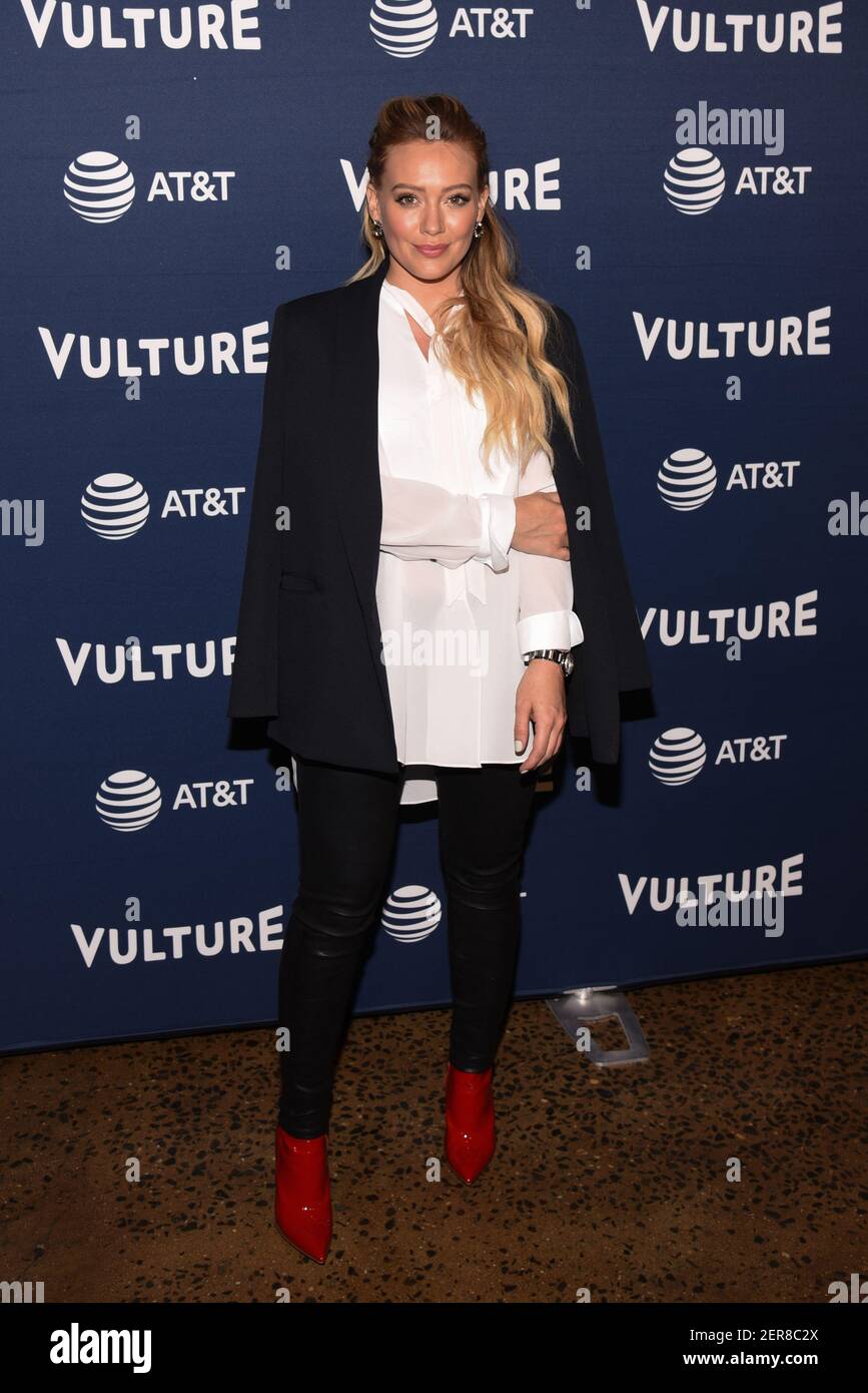 Hilary Duff attends 5th Annual Vulture Festival 2018 on May 19, 2018 at ...
