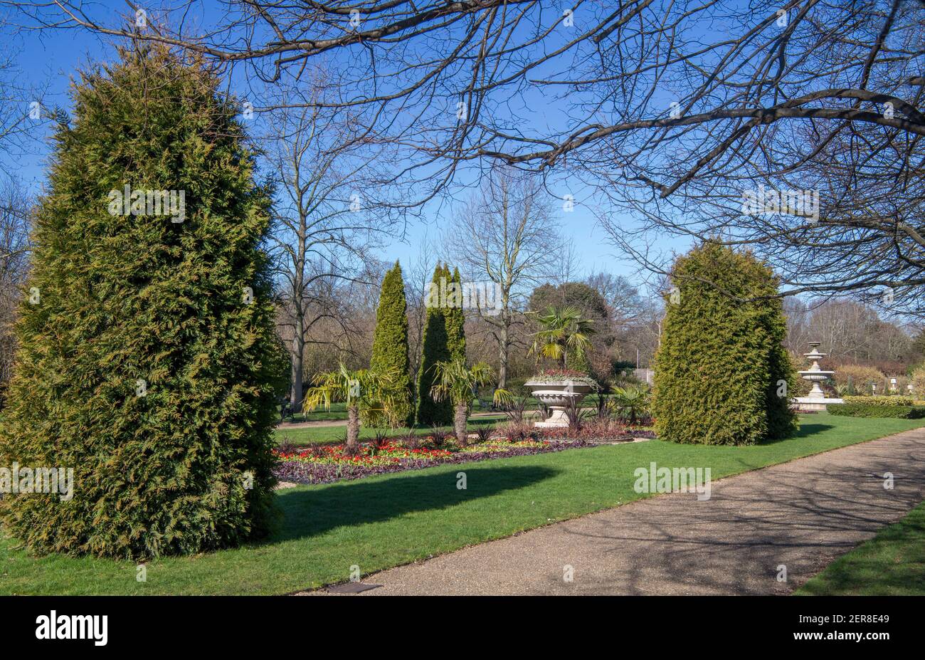 Regents Park in spring London England Stock Photo - Alamy