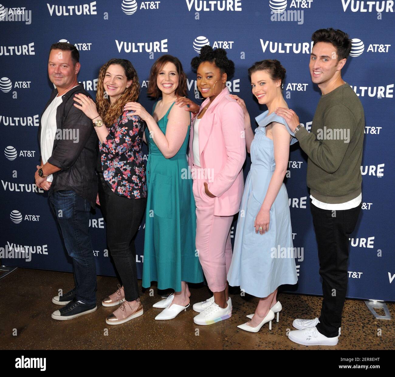 L-R: Producer Kevin J. Messick and actors Michelle Buteau, Vanessa ...