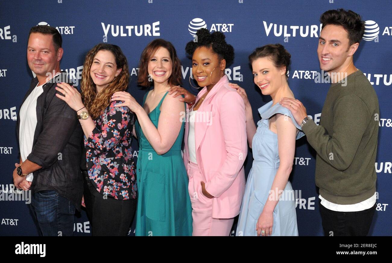 L-R: Producer Kevin J. Messick and actors Michelle Buteau, Vanessa ...