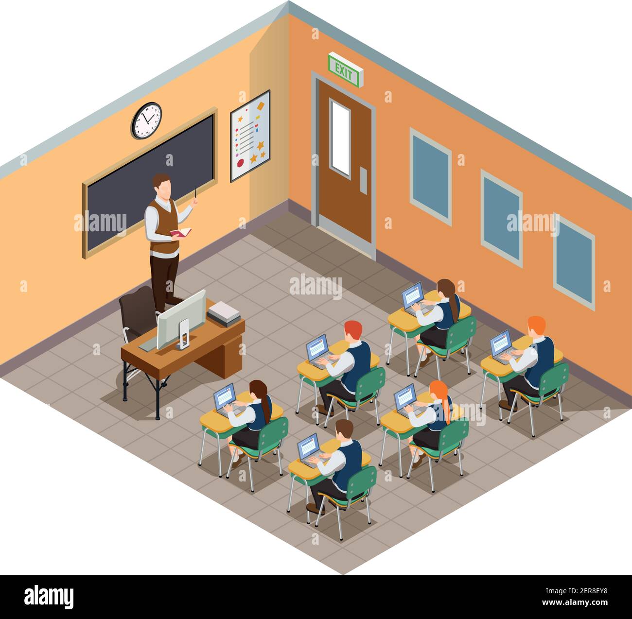 Classroom Environment Clipart
