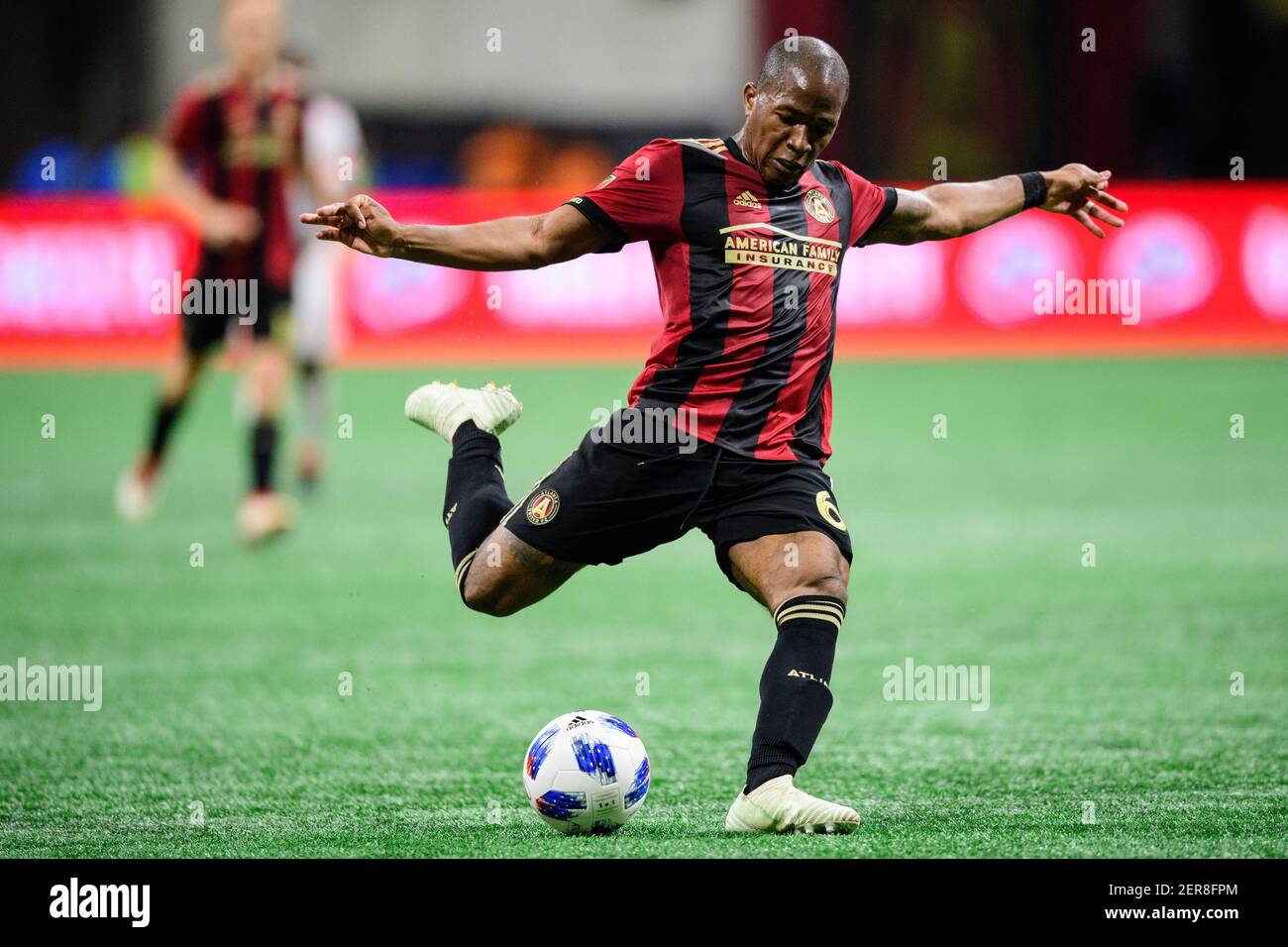 Atlanta United midfielder Darlington Nagbe (6) during the MLS soccer ...
