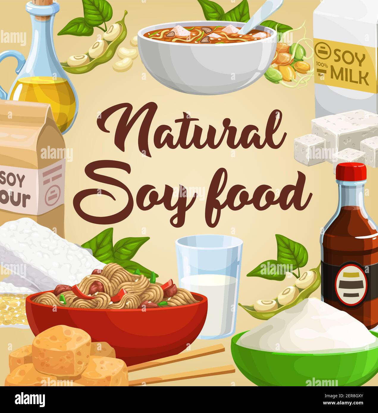 Soy chunk Stock Vector Images - Alamy