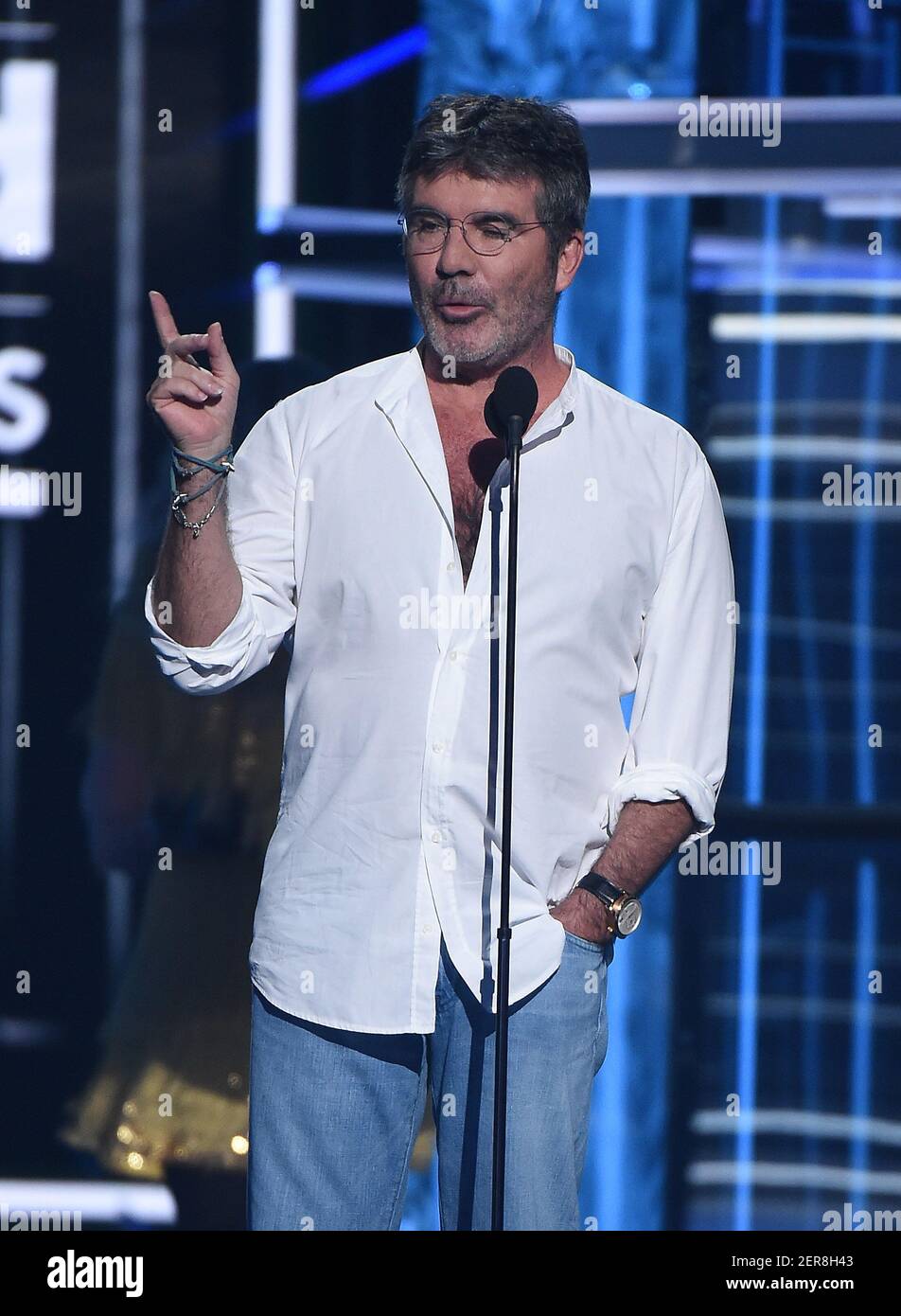 LAS VEGAS, NV - MAY 20: Simon Cowell appears on the 2018 Billboard ...