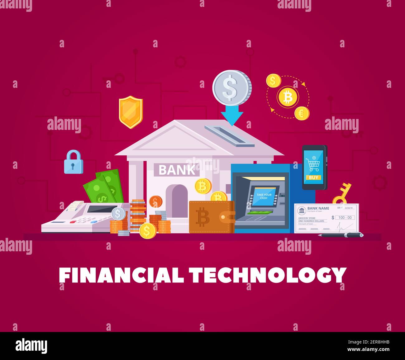 Bank cheque teller hi-res stock photography and images - Alamy