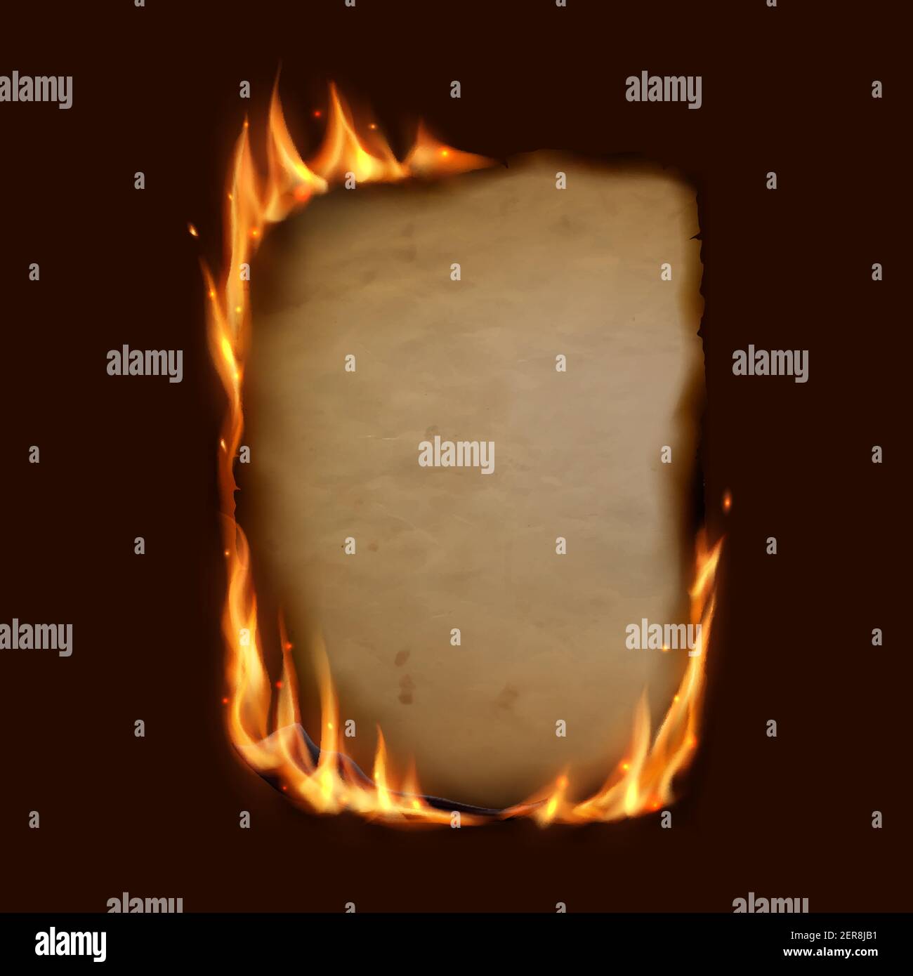 Scorched heat Stock Vector Images - Alamy